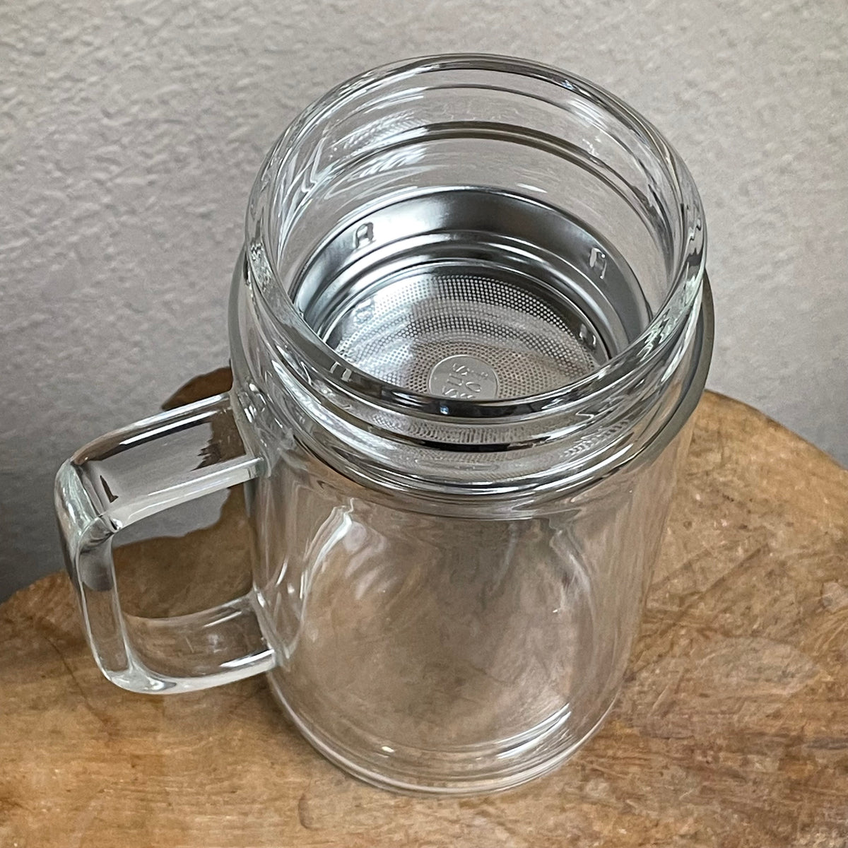 Double Glass Tea Flask w/ Handle – Purple Cloud Tea House