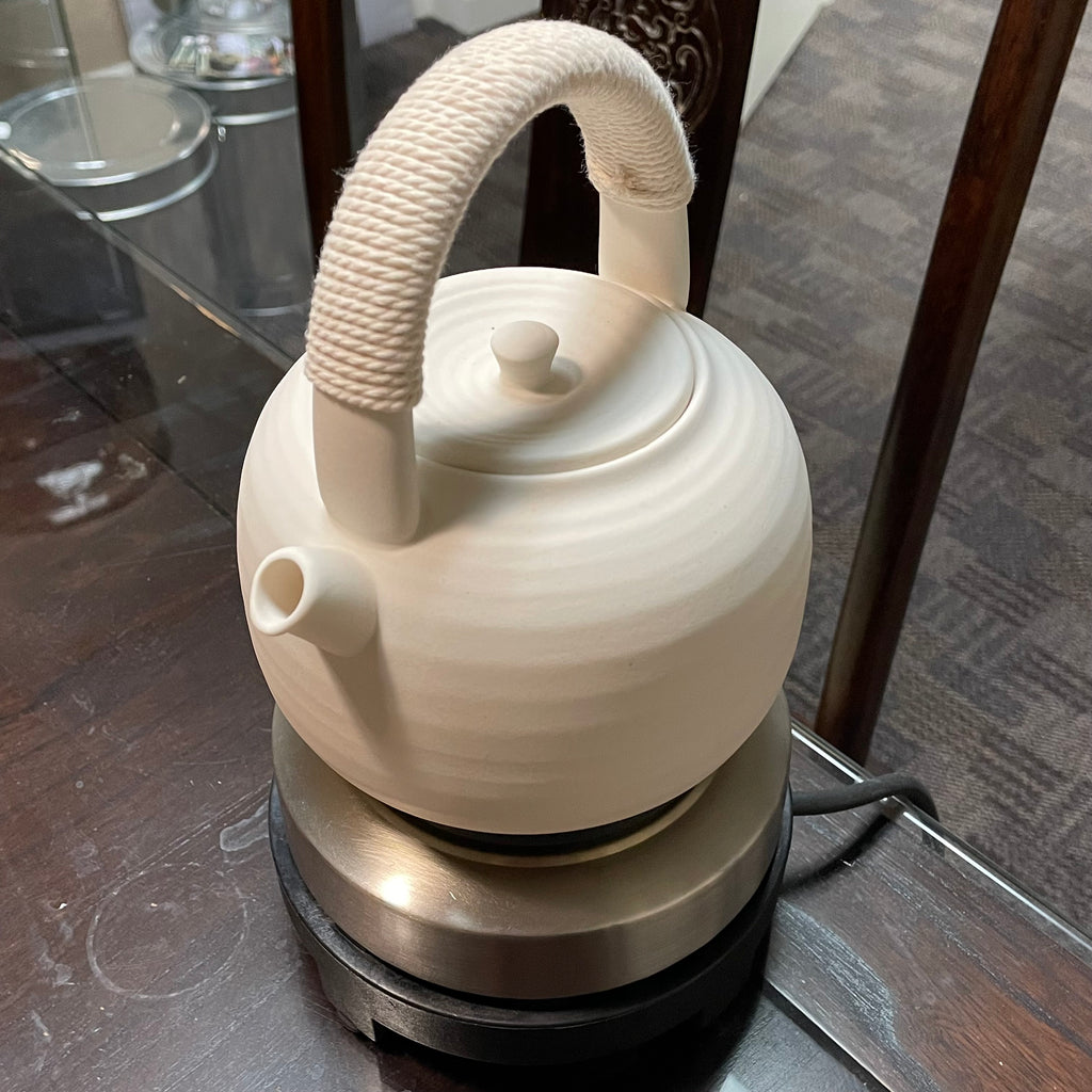 White Clay Kettle w/ Electric Stove suite – Purple Cloud Tea House