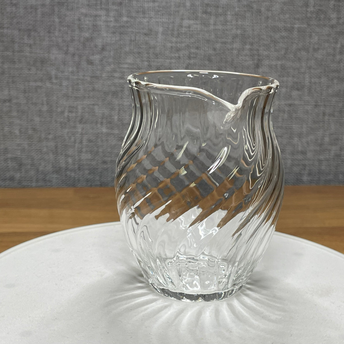 Glass Gong Dao Bei (Fairness Pitcher), Spiral Egg Shape – Purple Cloud ...