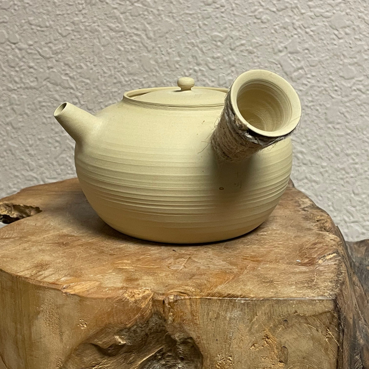 Chaozhou White Clay Sha Diao 砂銚 “F” (Kettle) – Purple Cloud Tea House