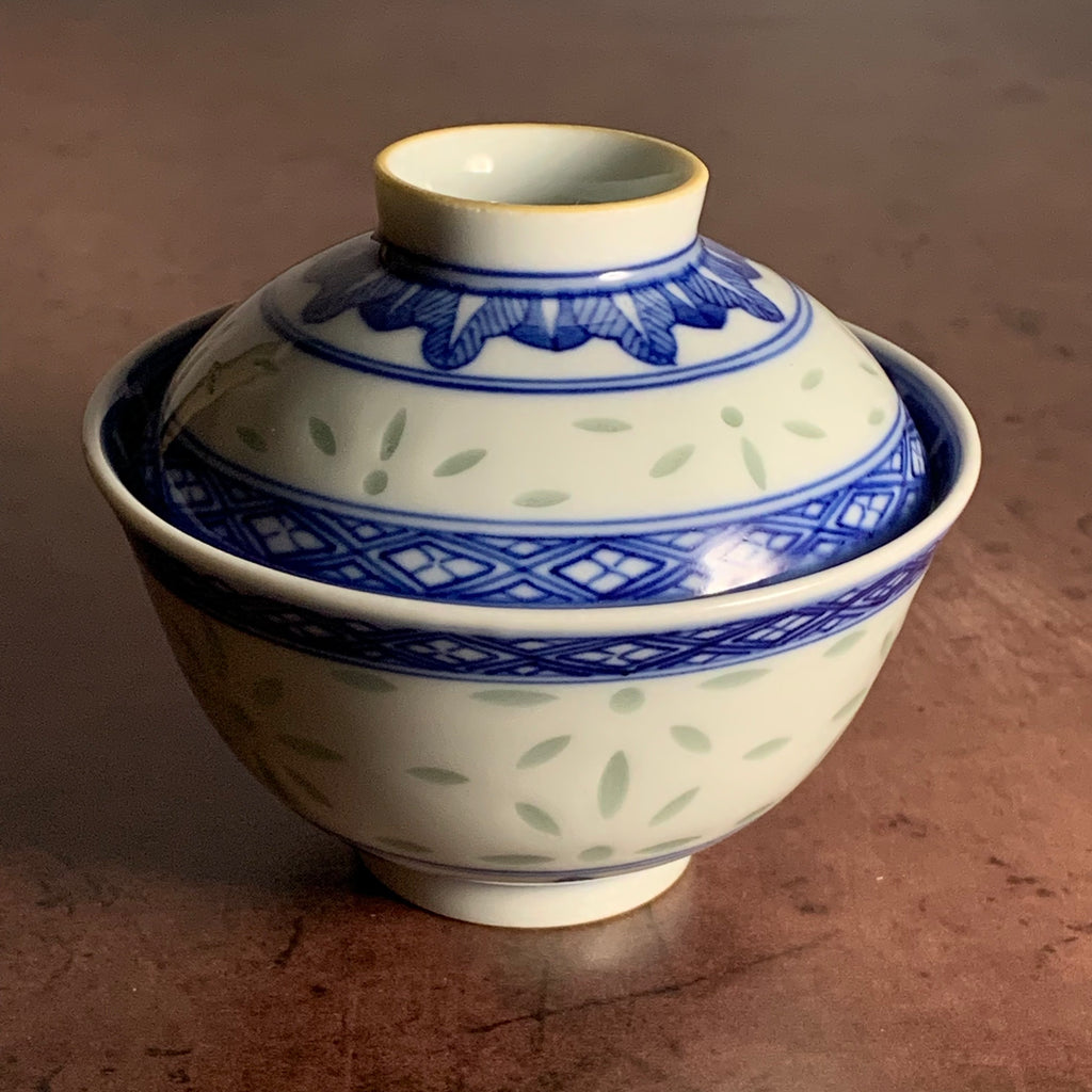 Fine Qinghua Rice Pattern Gaiwan, 120mL – Purple Cloud Tea House