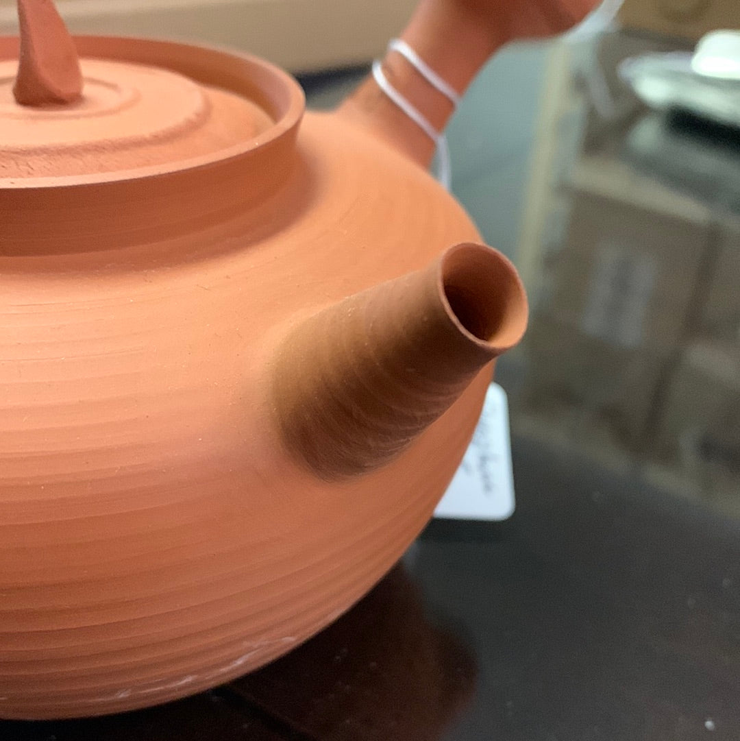Chaozhou Red Clay Sha Diao 砂銚 “C” (Kettle) – Purple Cloud Tea House